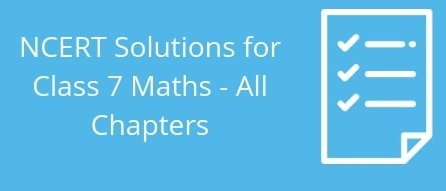 Class 7 Mathematics NCERT Solutions in PDF Format 2024