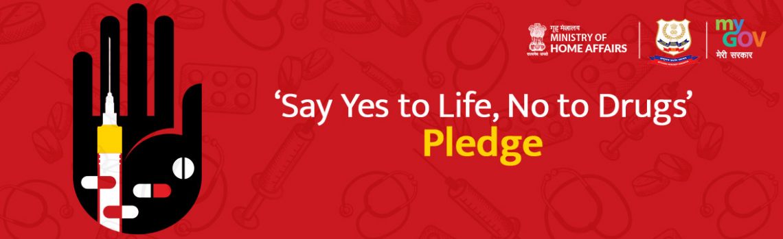 How to take E-Pledge against Drugs - Say Yes to Life, No to Drugs 2022