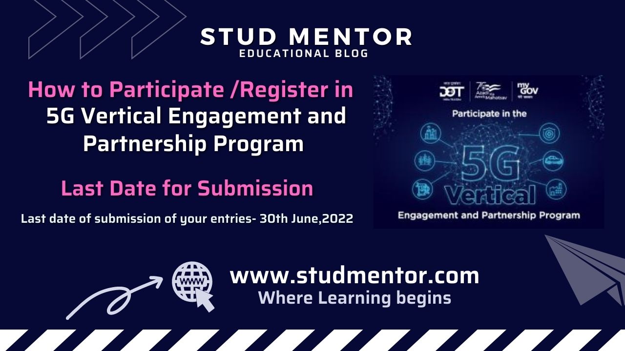 How to Participate in 5G Vertical Engagement and Partnership Program