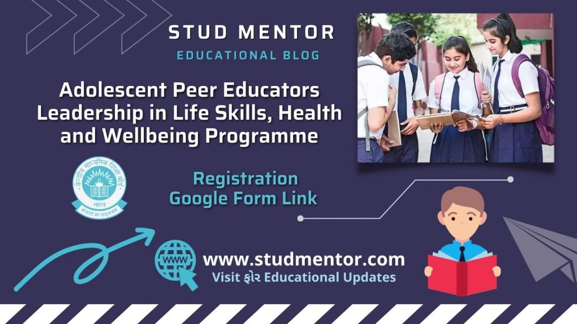 Adolescent Peer Educators Leadership in Life Skills, Health and ...