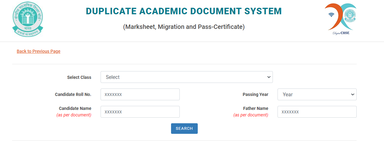 How can I get Online Original CBSE Marksheet after Lost?