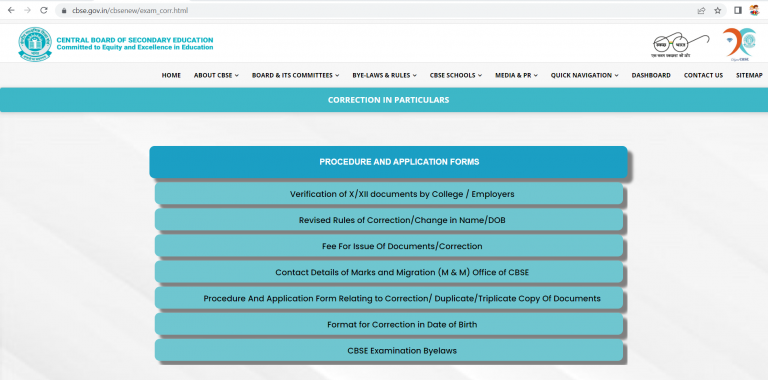 How can I get Online Original CBSE Marksheet after Lost?