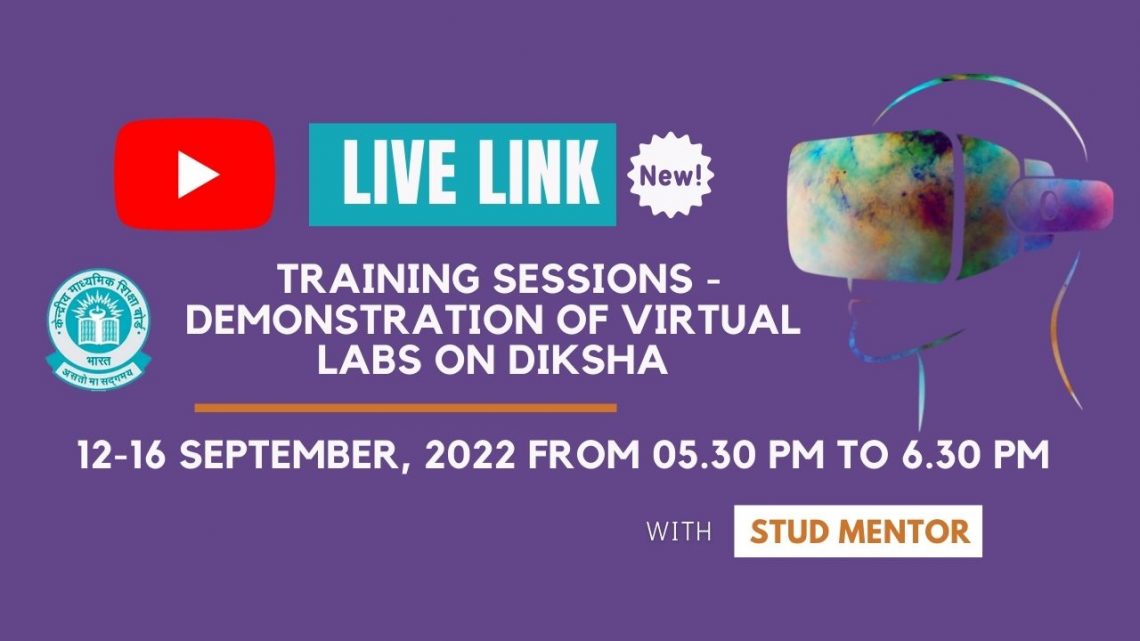 How to Watch Online Training Sessions - Demonstration of Virtual Labs on DIKSHA