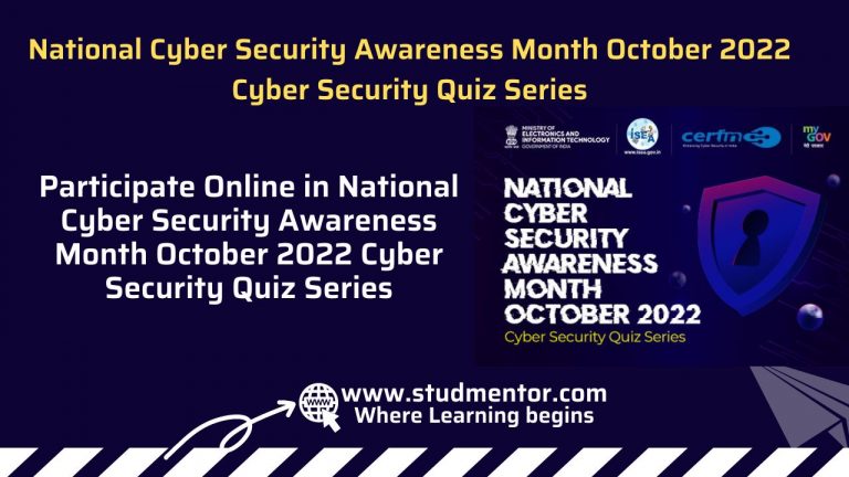 Participate Online in National Cyber Security Awareness Month October ...