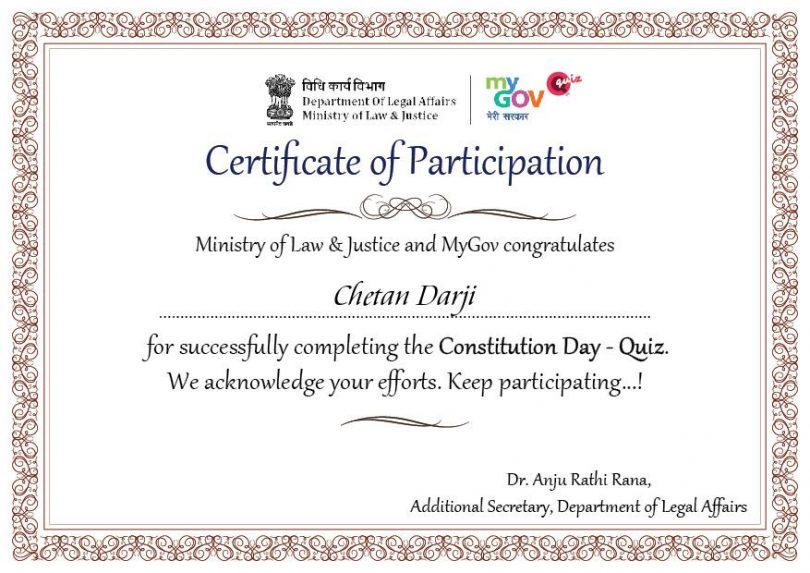 How to Participate in Constitution Day Government Quiz 2022