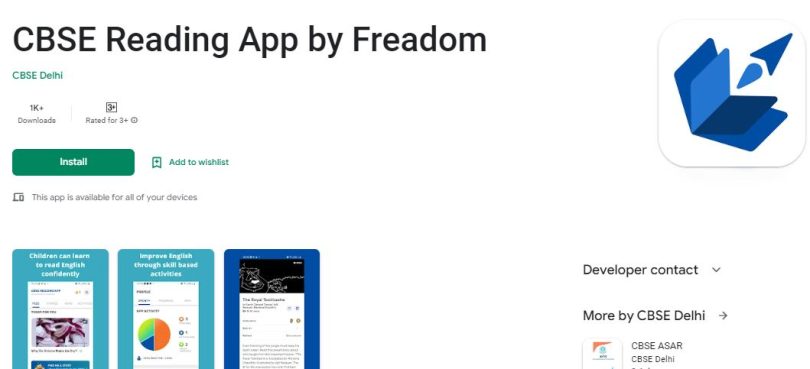How to Download CBSE Reading App by Freadom 2023