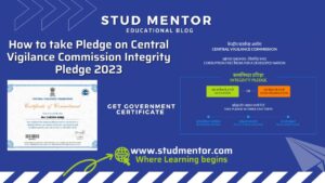 How to take Pledge on Central Vigilance Commission Integrity Pledge 2023