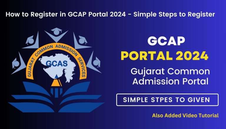 How to Register in GCAS Portal 2024 - Simple Steps to Register