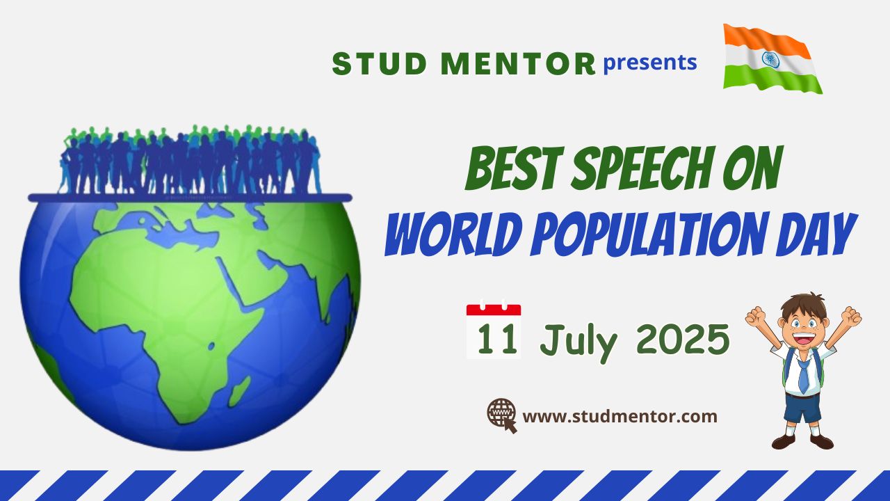 Speech on World Population Day - 11 July 2025
