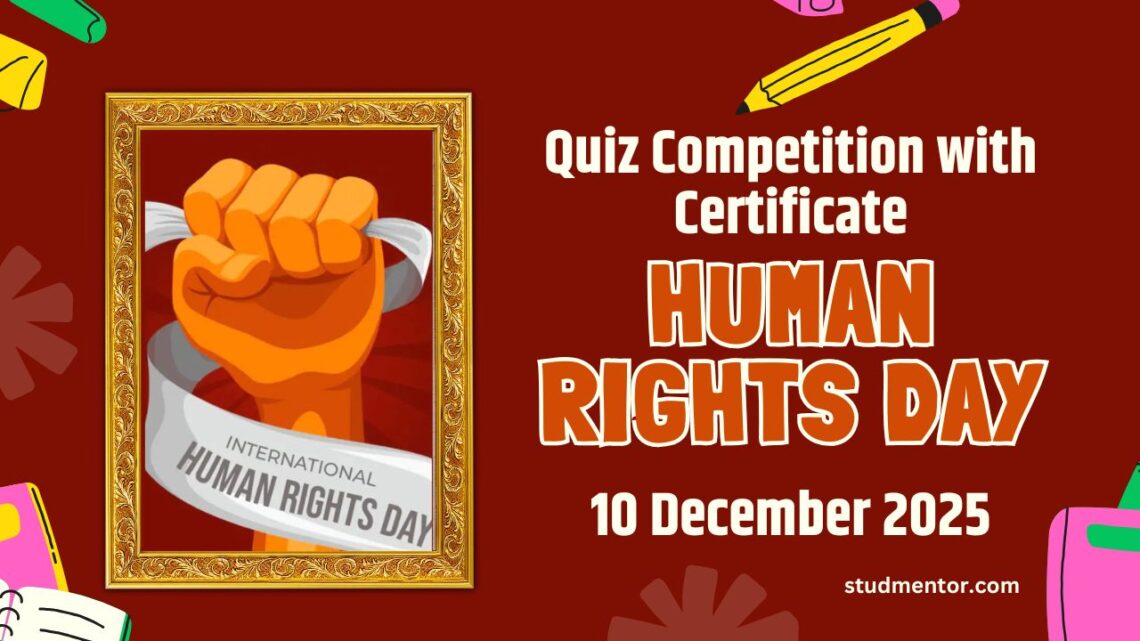 Quiz on Human Rights Day with Certificate - 10 December 2025